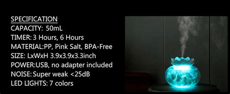 Essential Oil Diffusers Aromatherapy Diffuser Vyaime Salt Lamp Diffuser For Home