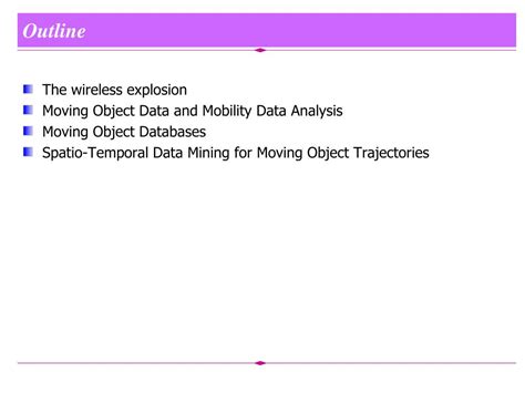 Ppt Introduction To Moving Data And Moving Object Databases