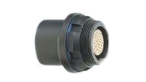 2157538 1 Te Connectivity F Series Straight Circular Connector Backshell For Use With