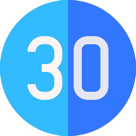 Speed Limit Basic Straight Flat Icon