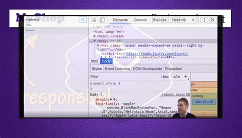 Responsive Navbar Bootstrap 4 Template Bxemusic