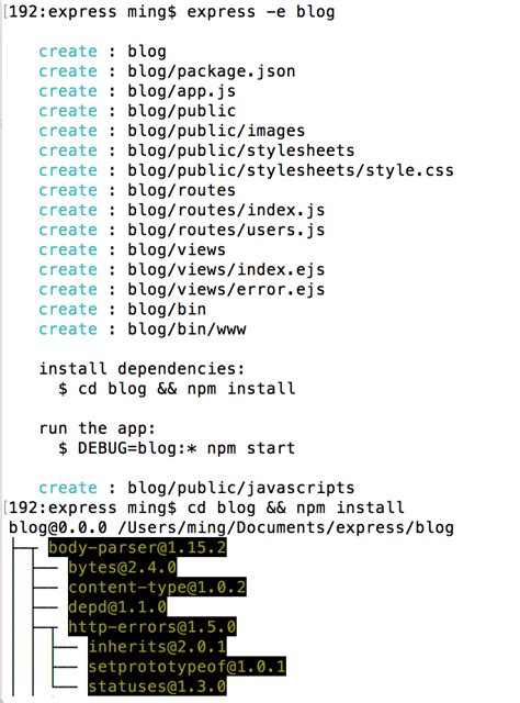 使用express初体验 express flask csdn博客