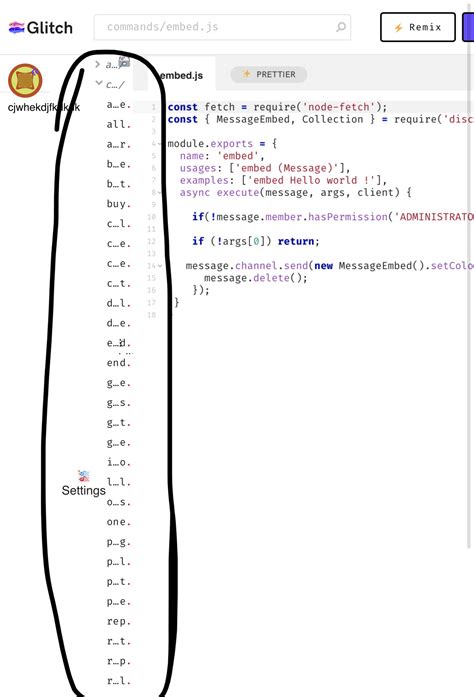 Project Files Issues Glitch Help Glitch Community Forum