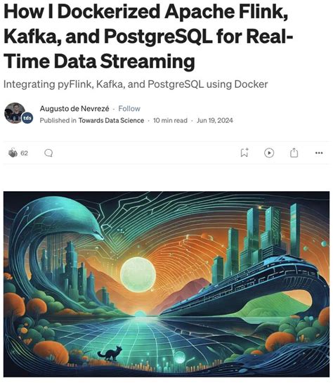 mikayla h on linkedin pyflink flink apacheflink kafka postgresql docker streamingdata…