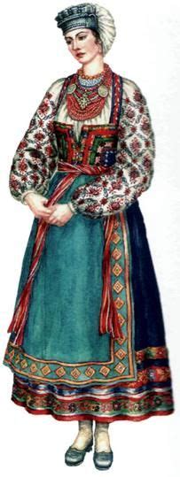 Тема 3 1 Локальні особливості українського традиційного костюма Східної України Наряды