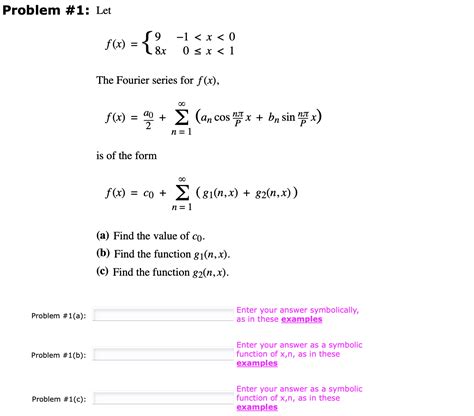 Solved Please Solve Part A B C And Include All The Step With Chegg