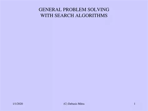 PPT Solving Puzzle Problem With Search Algorithms PowerPoint Presentation ID