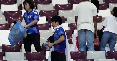 [뉴스딱] 완벽한 손님…일본 축구 팬들 향한 찬사 쏟아진 이유
