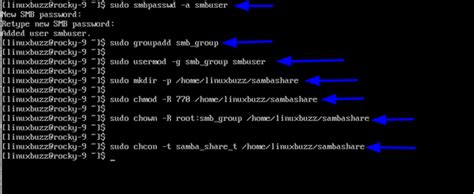 How To Install Samba Server On Rocky Linux 9 Almalinux 9