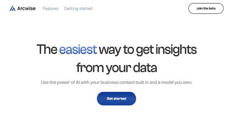 Arcwise Ai Ai Powered Data Analysis Top Ai Tools
