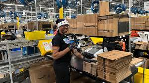 Amazon In Baltimore Is One Of Largest Fulfillment Sites Uses Robotics