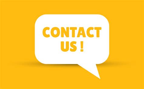 저희에게 연락하십시오 말풍선 벡터 일러스트 레이 션 문의하기 텍스트가 있는 통신 말풍선 감사에 대한 스톡 벡터 아트 및 기타 이미지 감사 그림자 기포 Istock