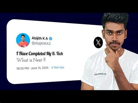 abijith k a on linkedin what to do after b tech in computer science career option