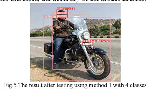 Figure 4 From Helmet Detection And Number Plate Recognition Using Deep Learning Semantic Scholar