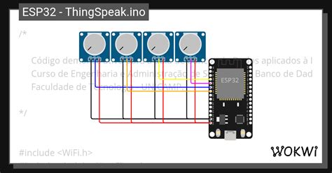 Esp32 Thingspeak Wokwi Esp32 Stm32 Arduino Simulator