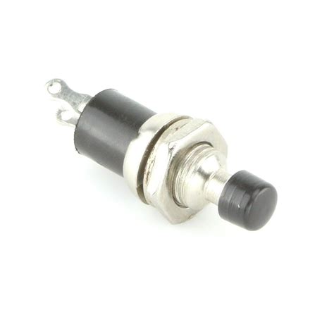 Mini Push Button Switch Black Button Car Builder Solutions