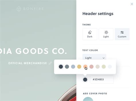 Theme Picker And Settings Ui Дизайн Ui Ux Веб дизайн Дизайн приложения