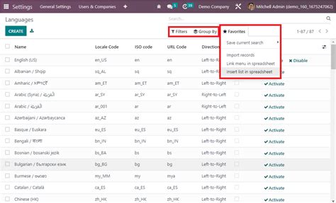 7 12 language configuration admin settings odoo 16 accounting book