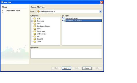 Using The Oracle Applications Wizard And Jca Adapter Tooling With An
