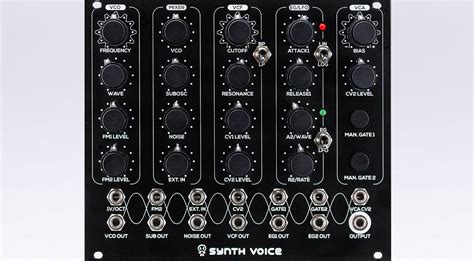 erica synth diy synth voice ein eurorack synthesizer modul zum selbst