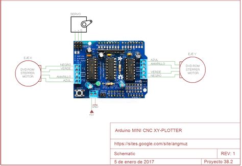 Maximo Ingenio Arduino Mini Plotter Cnc
