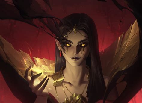 Leblanc League Of Legends Drawn By Luna Fiendvenator Danbooru