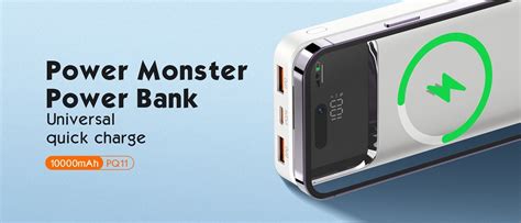10000mah Led Digital Display Wireless Power Bank Pq11 Factory