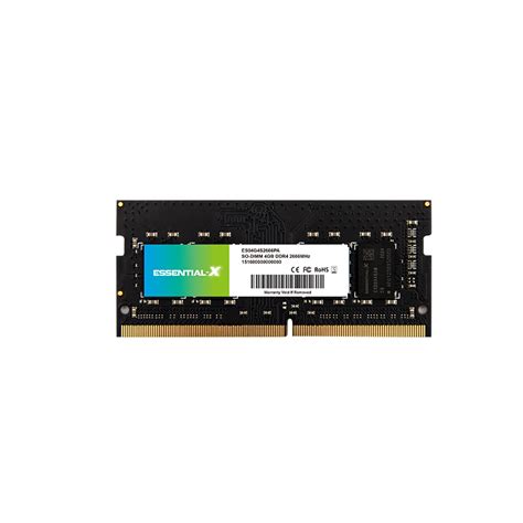 DRAM DDR4 Exascend Essential X SO DIMM 2666 3200MHz Eternal Asia Việt Nam EAVN