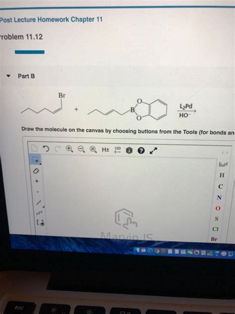 solved organic chemistry post lecture homework chapter 11
