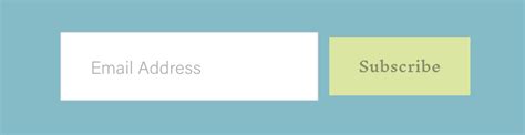 Newsletter Subscribe Button