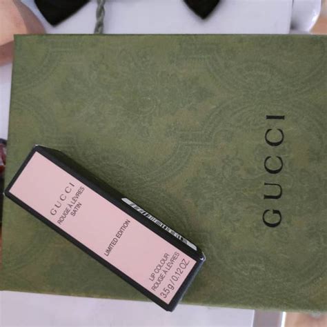 gucci口红 GUCCI 古驰 倾色绒雾唇膏 金管哑光口红 25 505 208多少钱 什么值得买