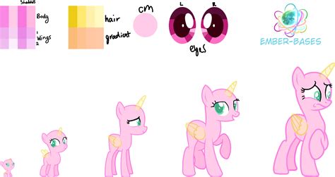 Mlp Reference Base Woah I Grew Base 45 By Ember Bases On Deviantart