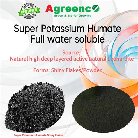 Super Potassium Humate Organic Fertilizer