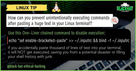 Black Hat Ethical Hacking On Linkedin Linuxtips Linux Commands