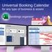 Universal Booking Calendar Organizer Excel Tool Daily Basis Reservations Engine For Any
