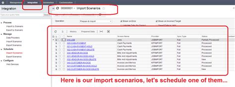Acumatica Singapore Scheduling An Import Process
