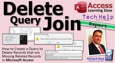 How To Create A Query To Delete Records That Are Missing Related