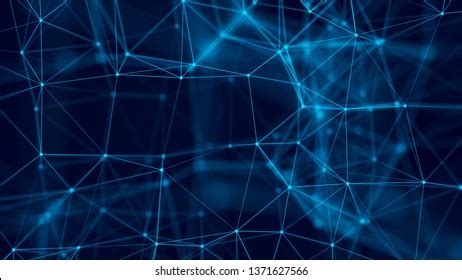 Big Data Visualization Abstract Background Connecting Stock Illustration Shutterstock