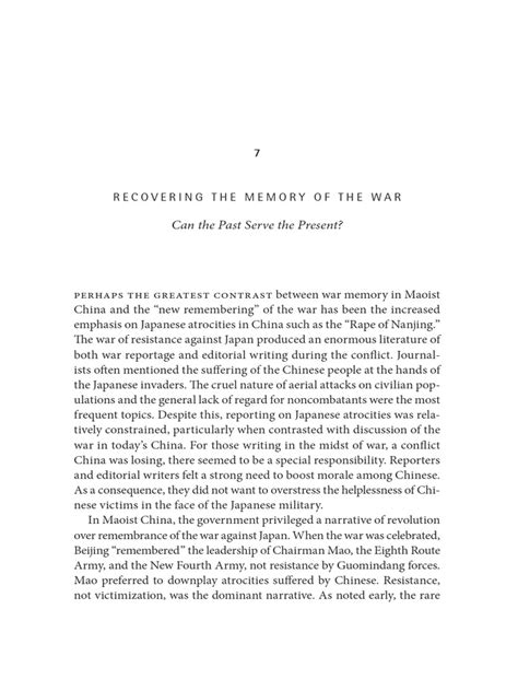War Memory Parks Pdf Mao Zedong Zhou Enlai