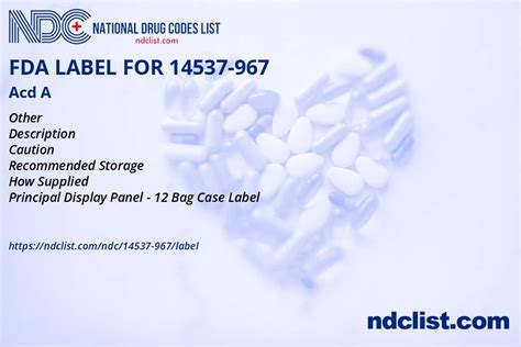 Fda Label For Acd A Injection Solution Intravenous Indications