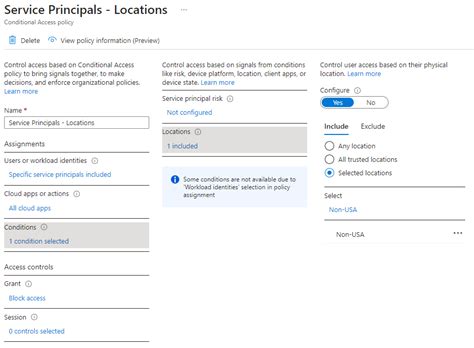 testing conditional access for workload identities smbtothecloud