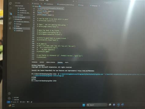 Varsha Makad On Linkedin Task 13 Practice String And String Methods Prepare Doc Task 14 Take A