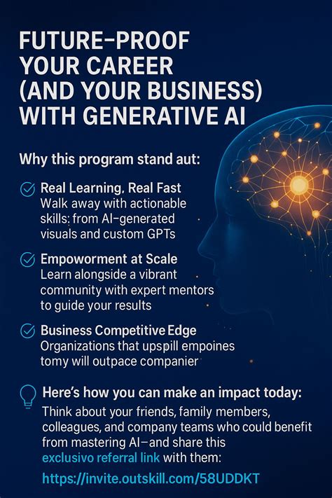 Generativeai Aigeneralist Learningrevolution Outskill Aimastermind