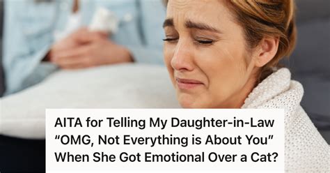 A Lighthearted Story About A Beloved Cat Turned Tense When Daughter In Law Started Crying So