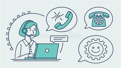 Online Customer Service Communication Chat Vector Design Generative Ai Stock Vector