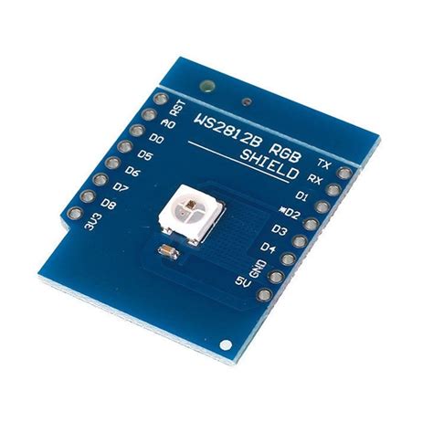 Wemos Mini Shield Led Rgb Ws2812b Techfunsk Naj Arduino Shop