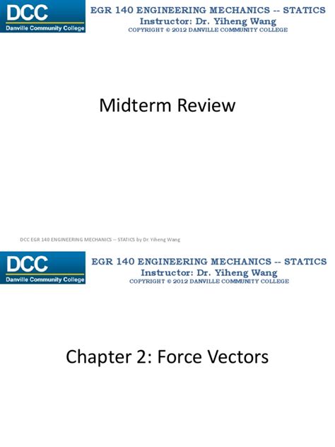 Egr 140 Summer 2012 Midterm Review Pdf Pdf Torque Force