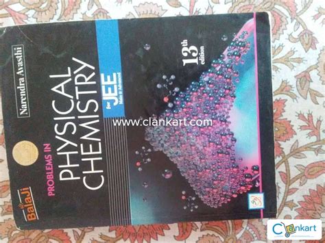 Buy Narendra Awasthi Physical Chemistry For Jee Advance Main Book In Good Condition At
