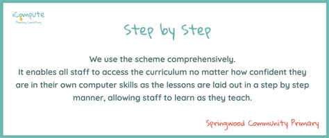 Computing Scheme Of Work For The National Curriculum For Computing