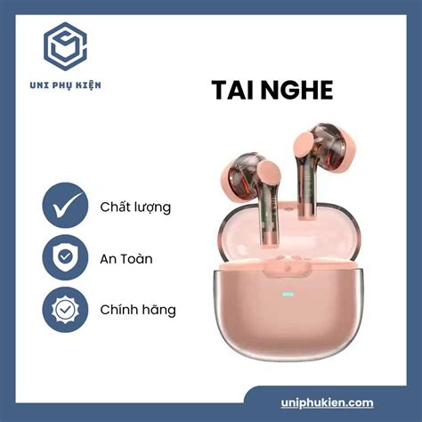 Tai nghe Bluetooth True Wireless WIWU TWS Uni phụ kiện UNI Phụ kiện